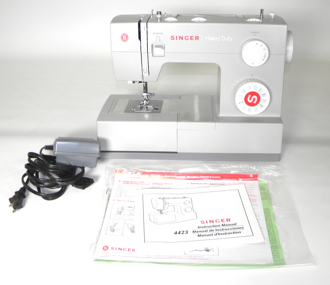 SINGER 4423 HEAVY DUTY MODEL SEWING MACHINE HI SPEED PROFESSIONAL FREE ...